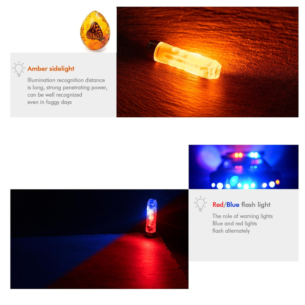 RovyVon Aurora A8 Keychain Flashlight with sidelights (4thd generation ...